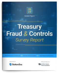 2023 Treasury Fraud & Controls Survey - Strategic Treasurer