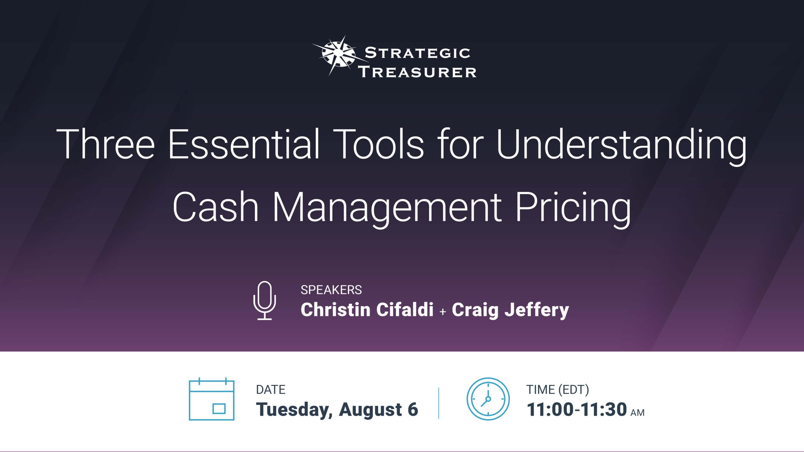 Webinar: Three Essential Tools for Understanding Cash Management ...