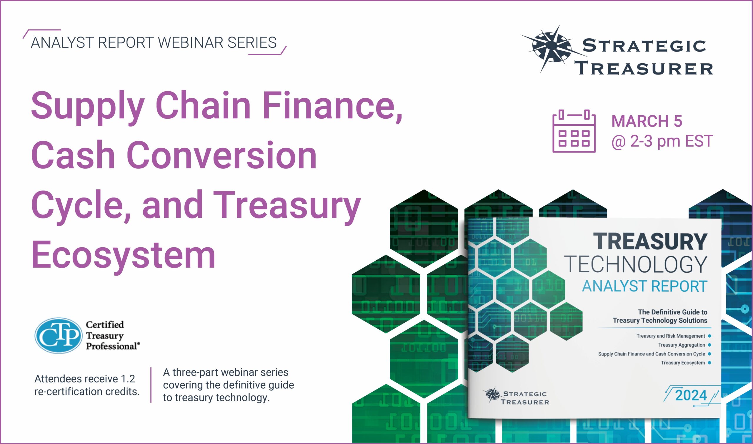 Webinars - Strategic Treasurer