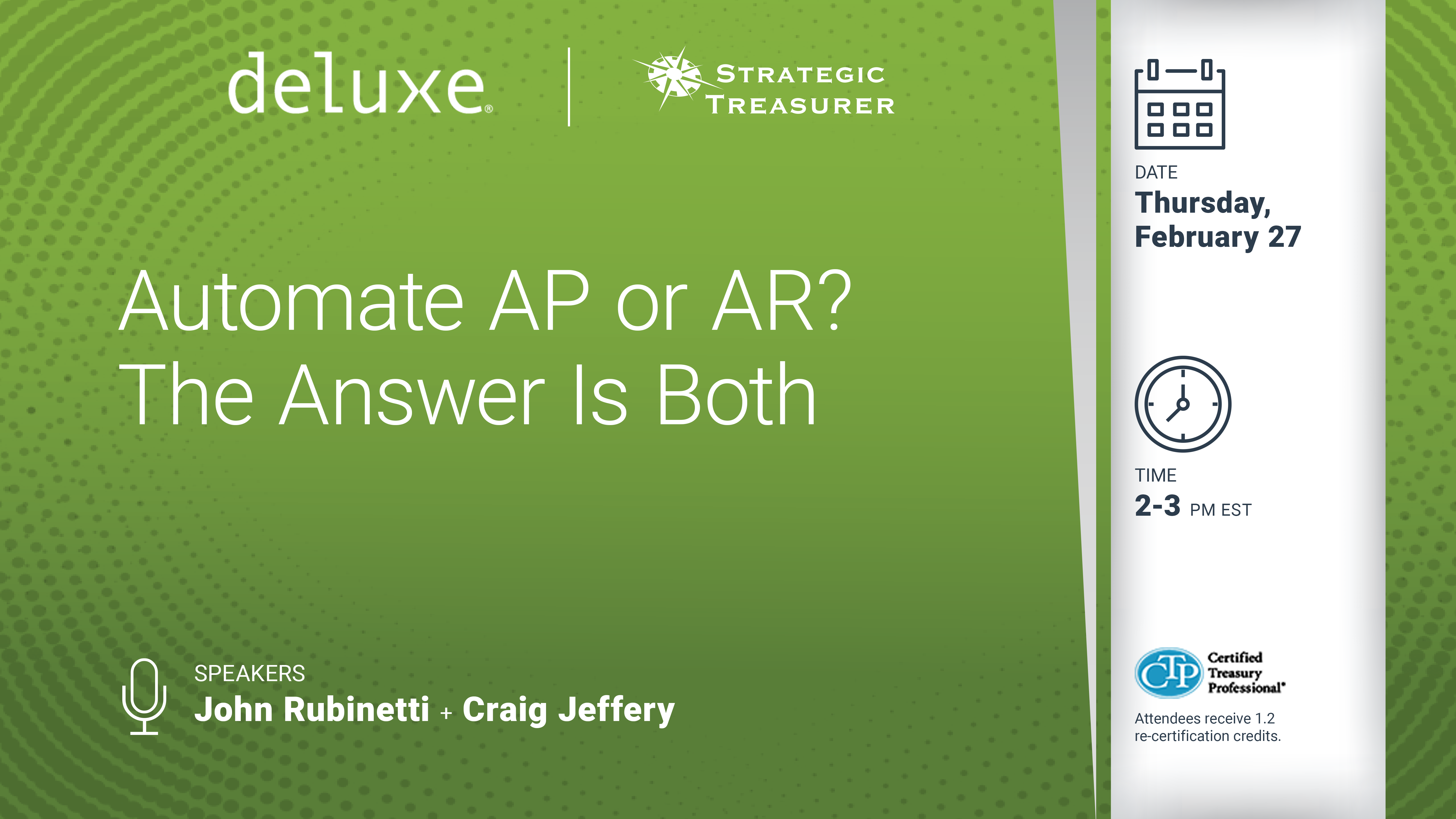 Webinar: Automate AP or AR? The Answer Is Both | February 27 ... Webinar: Automate AP or AR? The Answer Is Both | February 27 ...