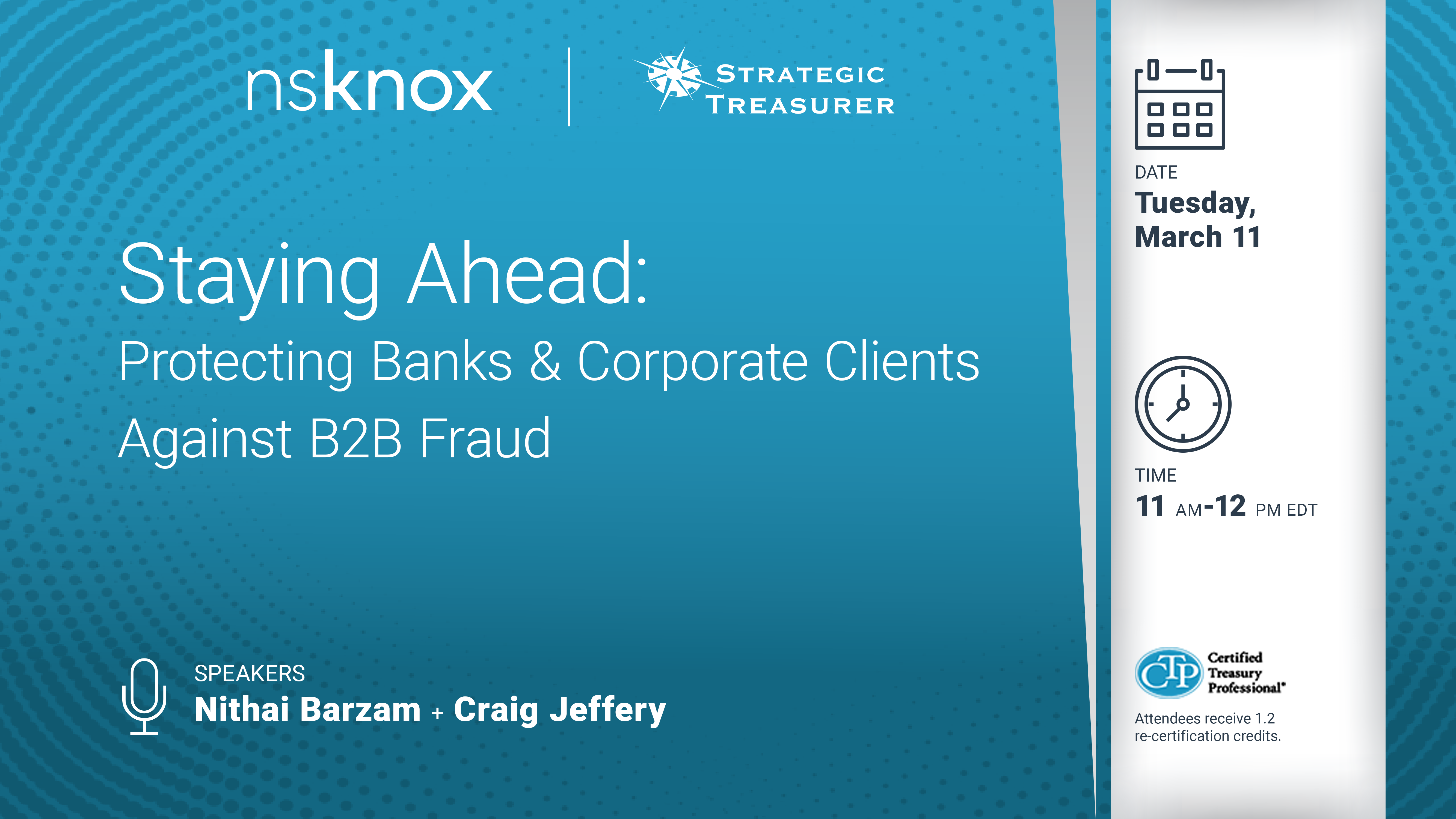 Webinar: Staying Ahead: Protecting Banks & Corporate Clients Against ...